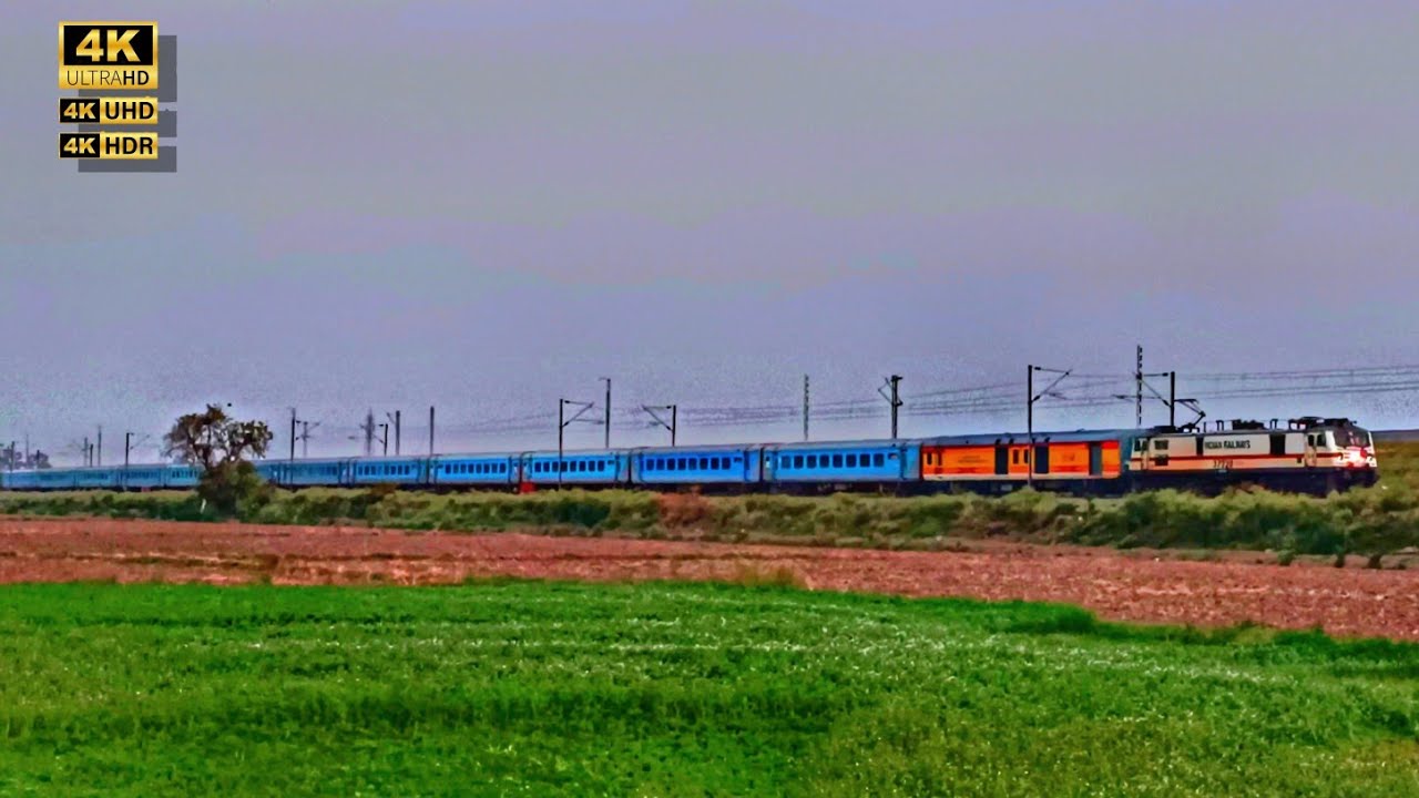 "Glimpses of Punjab's Majestic Countryside: ASR Swarna Shatabdi Express ...