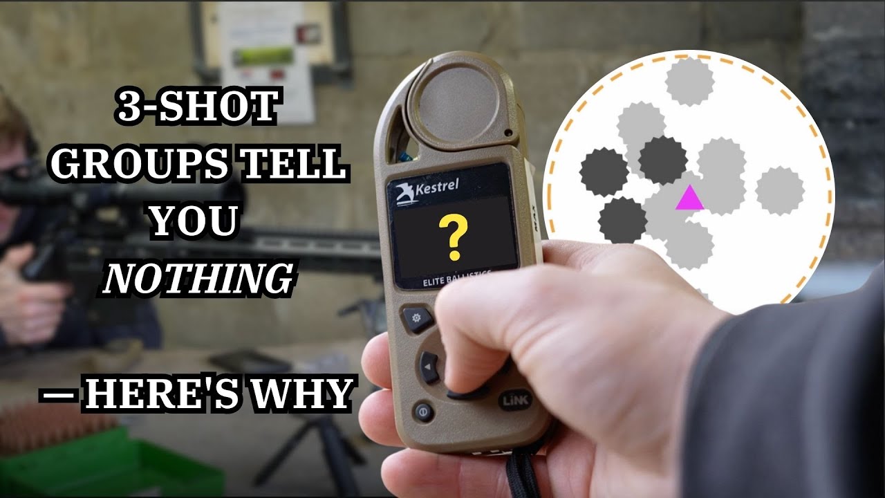 3 Shot Groups Tell you Nothing - Heres Why! - YouTube