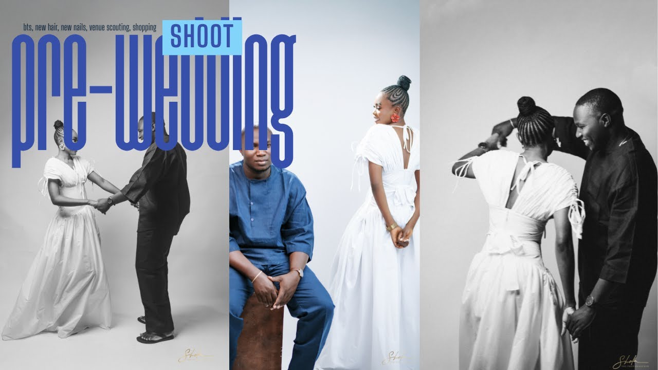 Wedding Series Ep. 3: Our Pre-wedding Shoot + Wedding Prep. - YouTube
