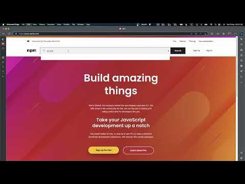 JS Course - NPM Project 101 (6) - YouTube