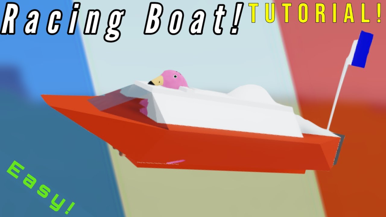 Mini Racing Boat Tutorial/Mini Showcase Roblox Plane Crazy - YouTube
