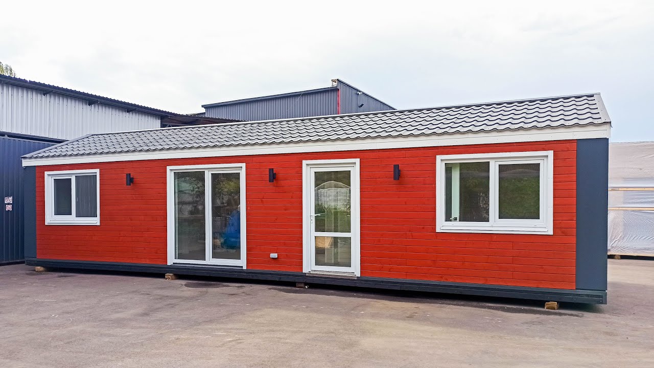 Modular wooden house model Monaco, 50 m2, going to Iceland ...