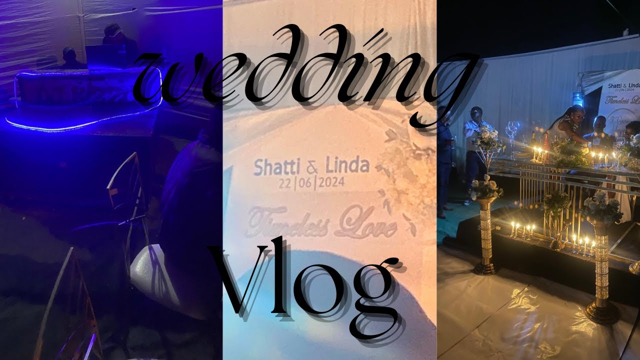 wedding vlog /MR and MRS Shatti //Namibian youtuber - YouTube