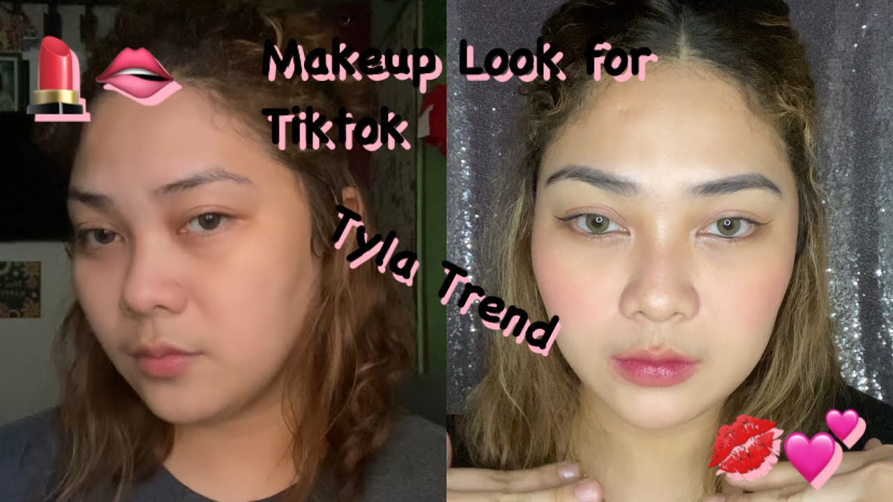 Makeup look for Tiktok Tyla Trend 😂 - YouTube