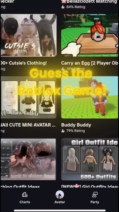GUESS THE ROBLOX GAME!!!!! #roblox #foryou #robloxgames - YouTube