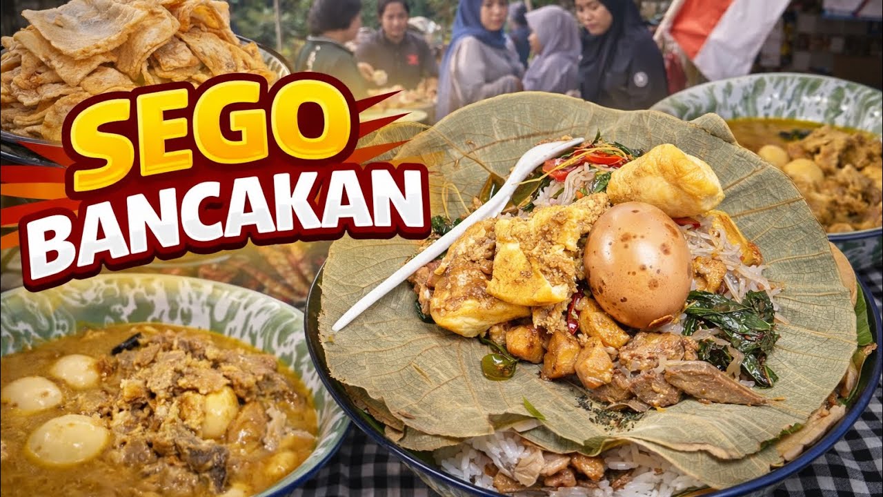 SEGO BANCAKAN LEGENDARIS!! CITARASA TRADISIONAL BIKIN KANGEN PURWODADI ...