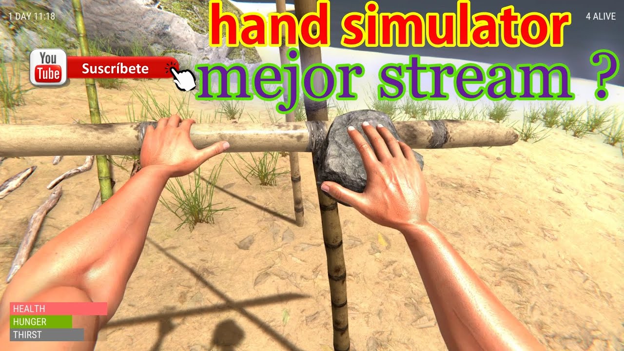 HAND SIMULATOR - Steam Multiplayer Español Gameplay - YouTube