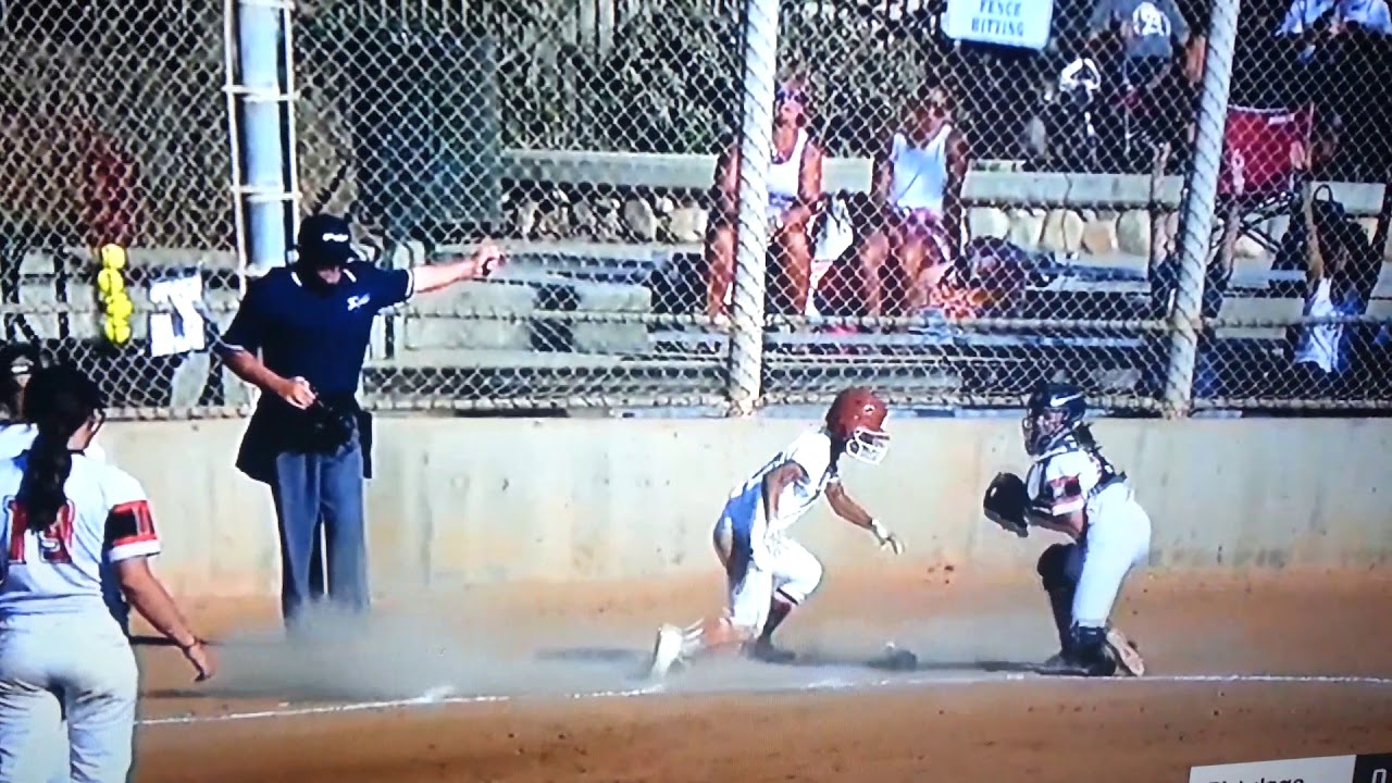 Nevaeh Reed rbi basehit vs Bandits - YouTube