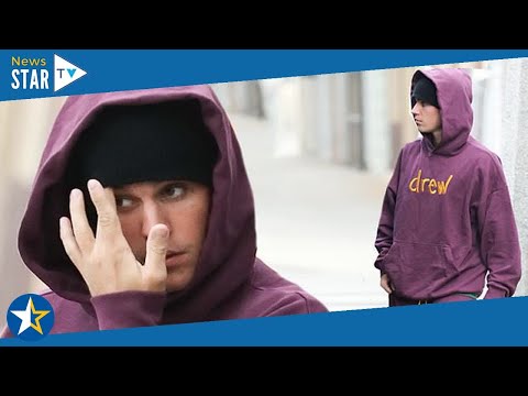 Justin Bieber is decked out in head-to-toe Drew House as he embarks on solo errand run in LA 225849
