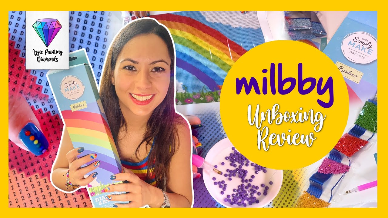 Unboxing Cuadro Milbby - Simply Make de Diamond Painting - YouTube