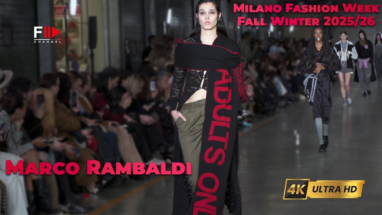 Behind the scenes with MARCO RAMBALDI I F/W 2025/26 - Fashion Channel ...