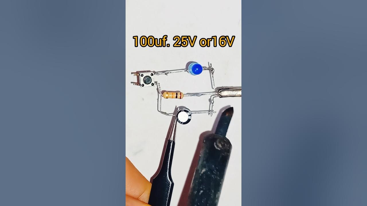 How to make BC547 Time Delay circuit #shorts #short . #bc547transistor #bc547 #diyproject - YouTube