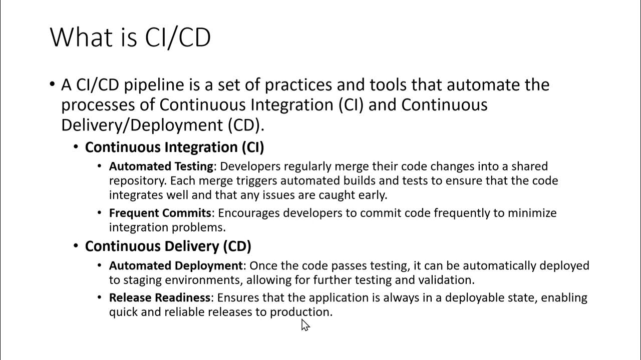 CiCD Overview - YouTube