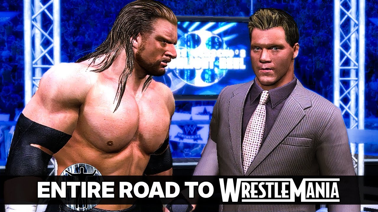 I Beat an Entire WWE Road To WrestleMania in One Video! - YouTube