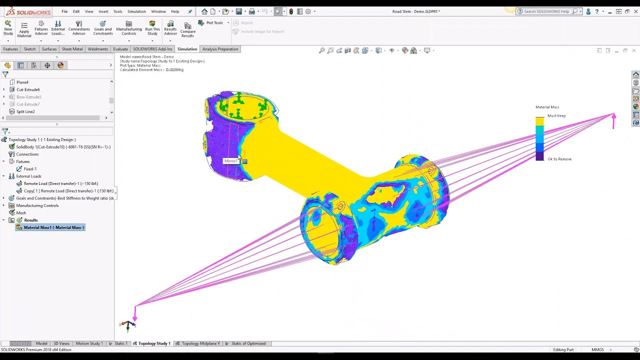 SOLIDWORKS Topology Overview Webinar - YouTube