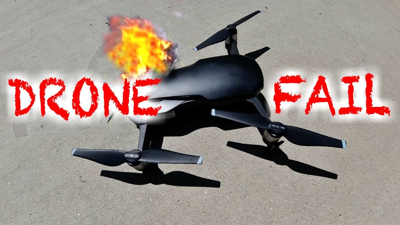 Crashed My DJI Mavic Air the First Time I Flew It (Drone Fails 2019 ...