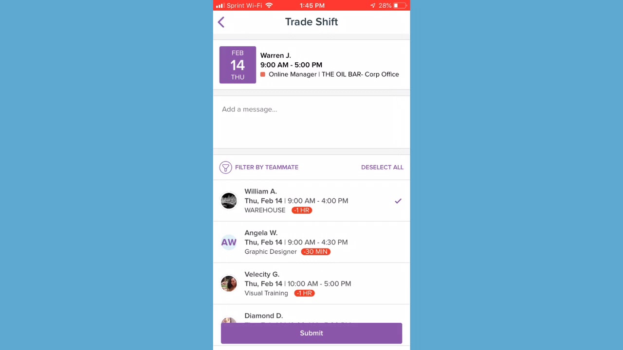 Homebase Self Schedule Managment - YouTube