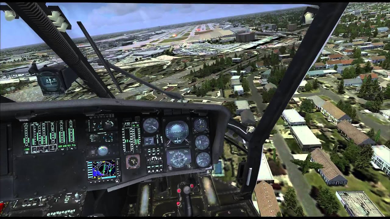 FSX VATSIM HELI Helicopter World Travel Flight 81 KMIA - YouTube