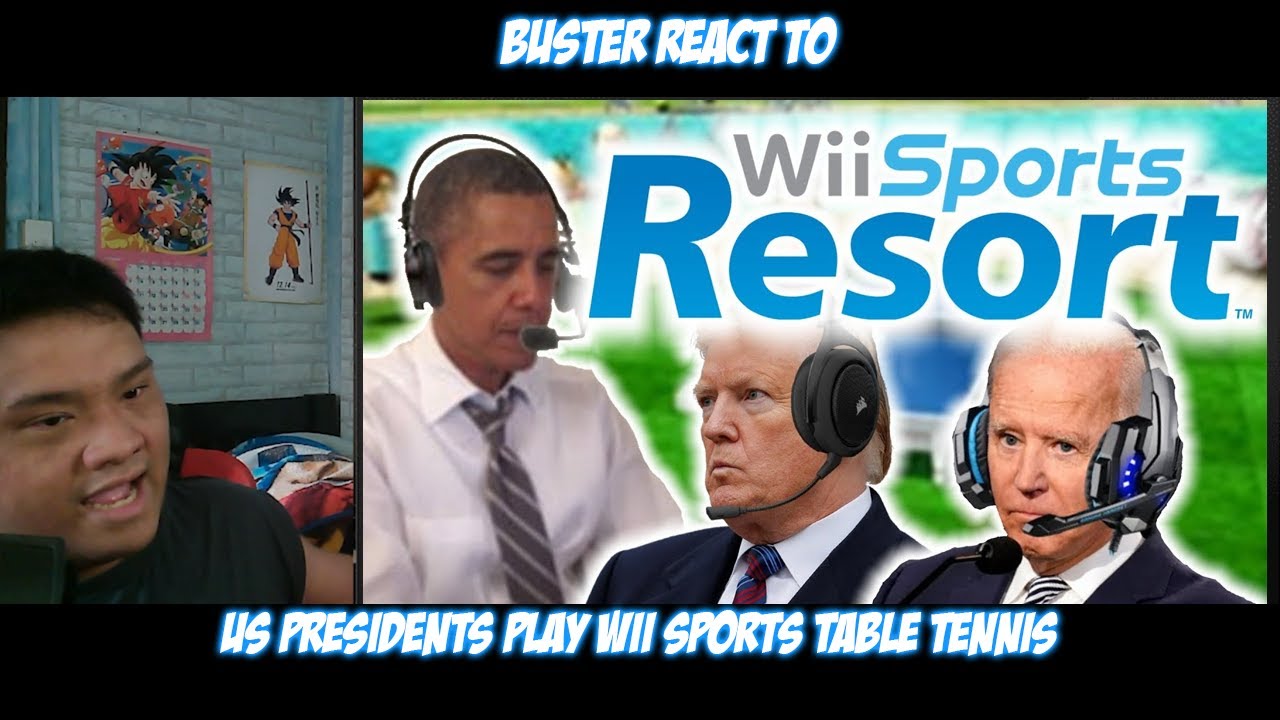 Buster Reaction to @USPresidentsPlay | US Presidents Play Wii Sports ...