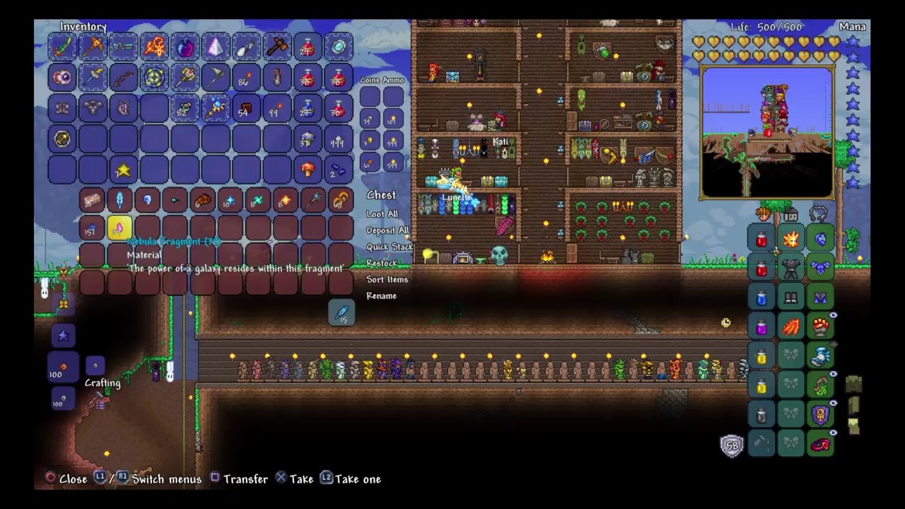 CELESTIAL PILLARS AND MOON LORD | Terraria - YouTube