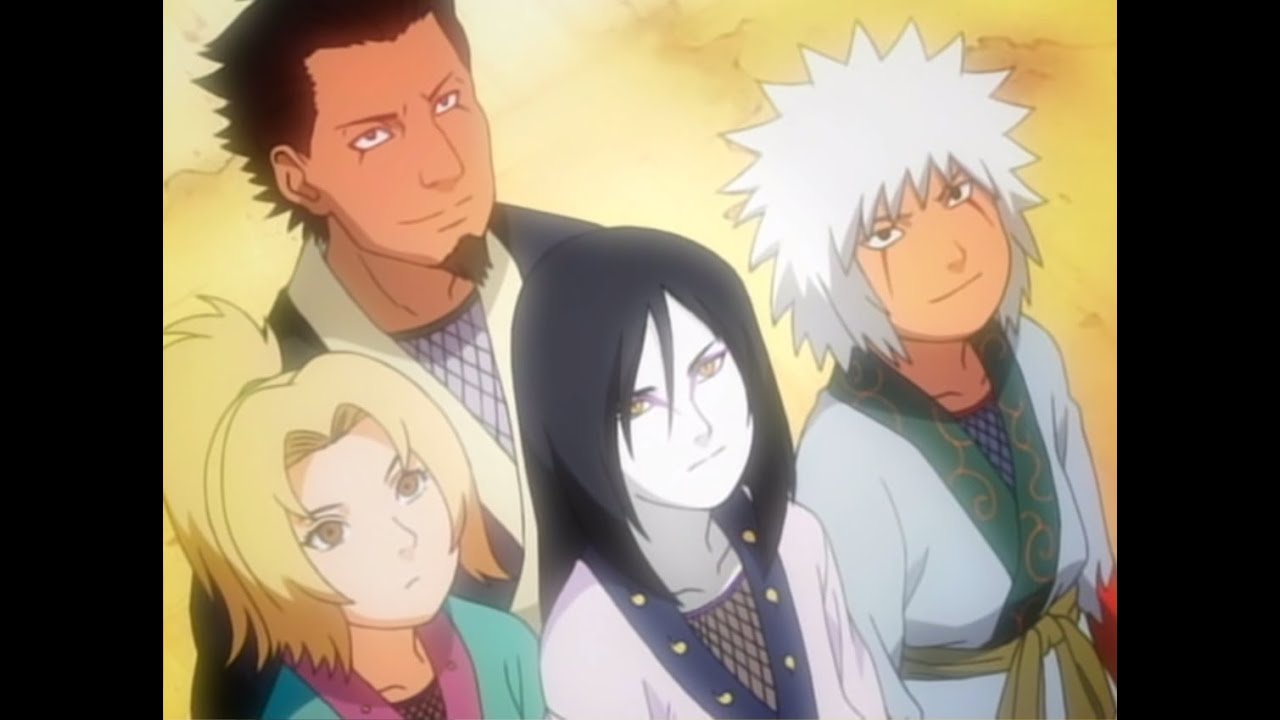 Origins Of The Three Sannin - The History Of Jiraiya, Tsunade and ...