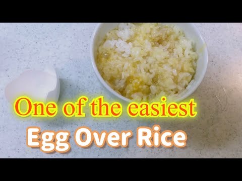 Easiest Japanese home food “Egg over rice” “Tamago Kake Gohan" - YouTube