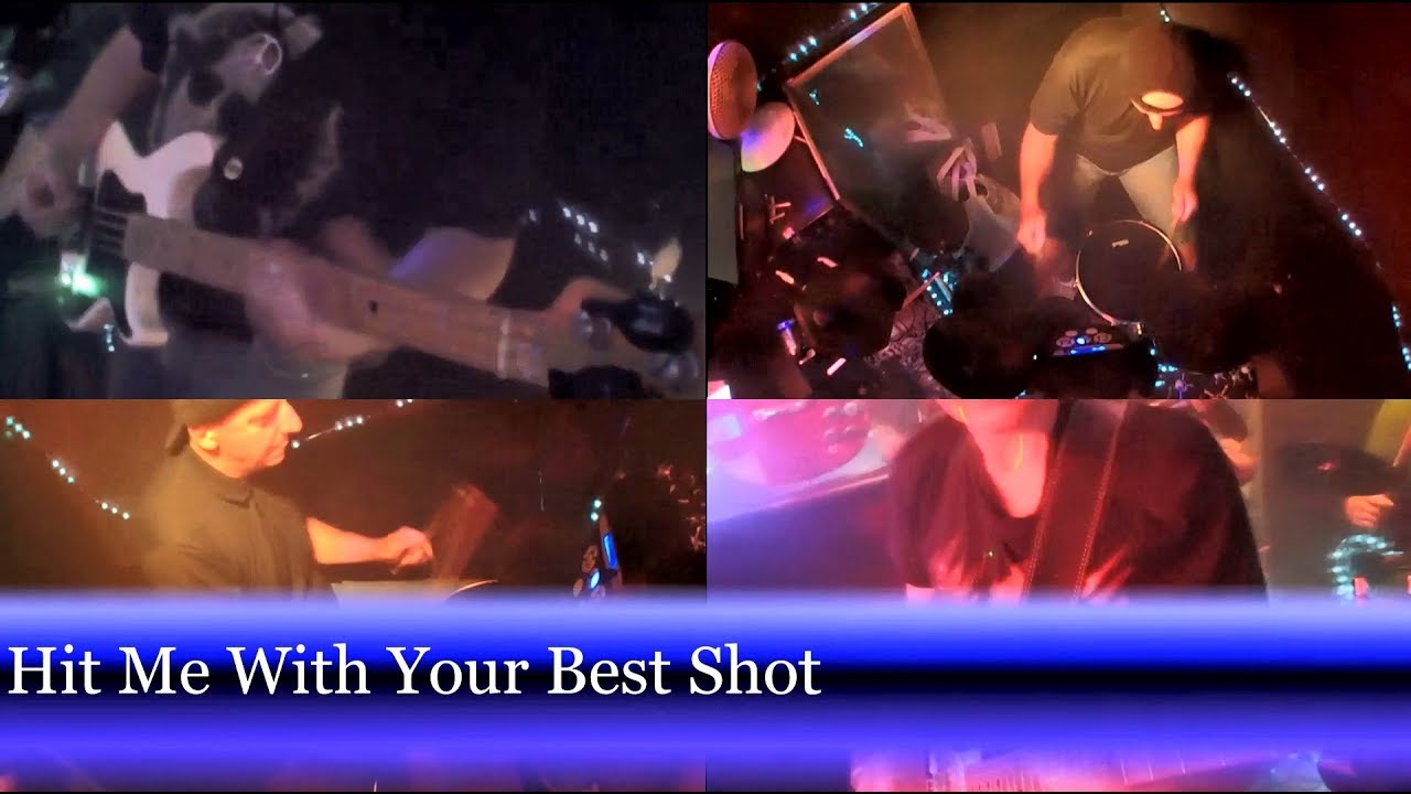Hit Me With Your Best Shot - Pat Benatar - Band Cover with Lyrics - YouTube