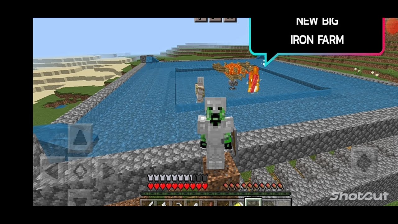 I BUILT A NEW BIG IRON FARM! | LETS PLAY S02E04 | #minecraft ...