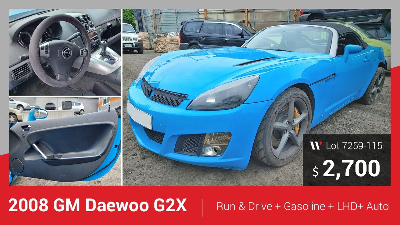 2008 GM Daewoo (Chevrolet) G2X - YouTube