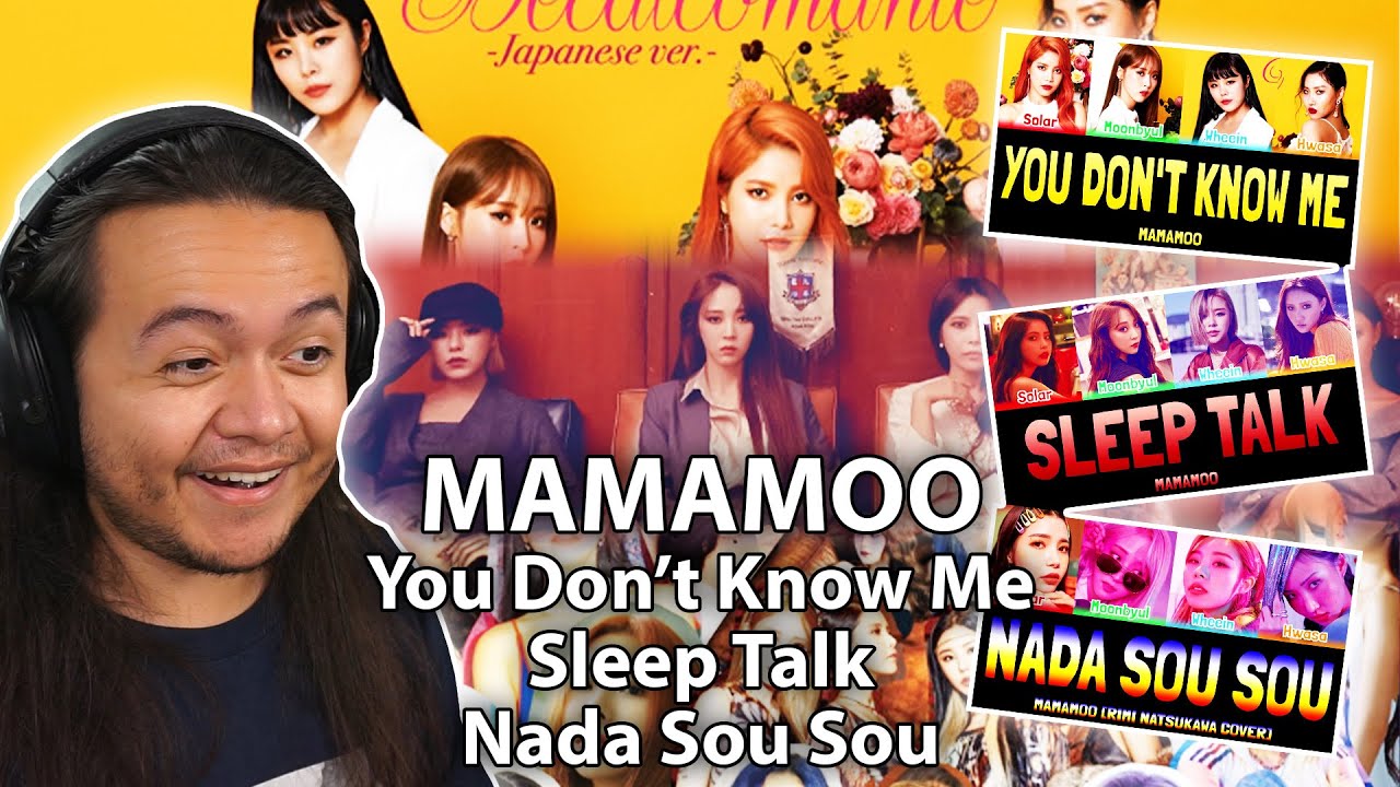 Mamamoo You Dont Know Me And Sleep Talk And Nada Sou Sou