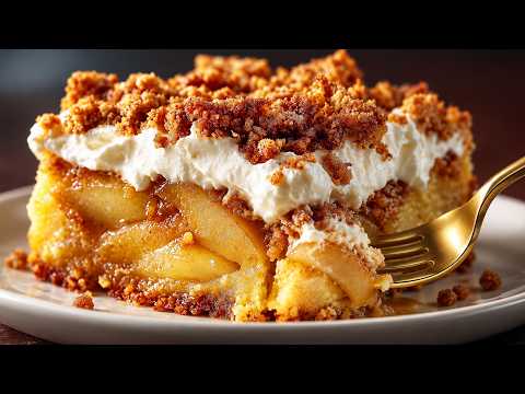🍐 Grandma’s PEAR CAKE! Just 10 Minutes of Prep — Traditional American Recipe