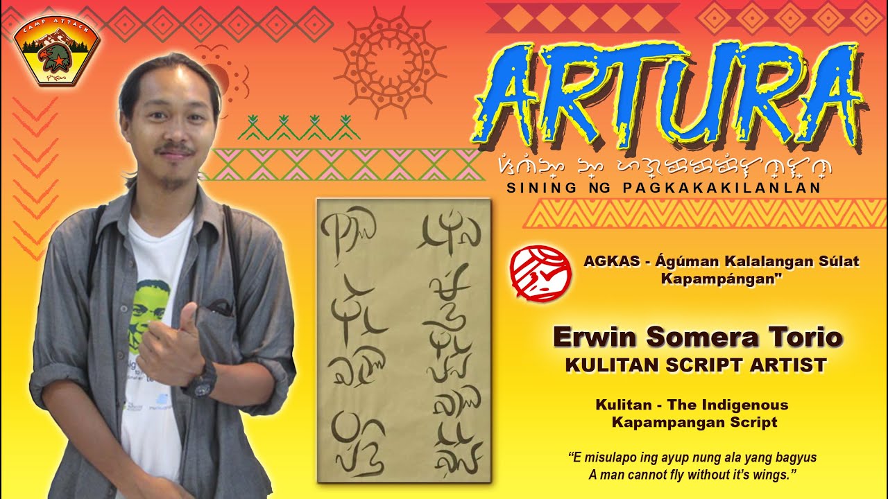 ERWIN TORIO - Kulitan Indigenous Kapampangan Script Artist # ...