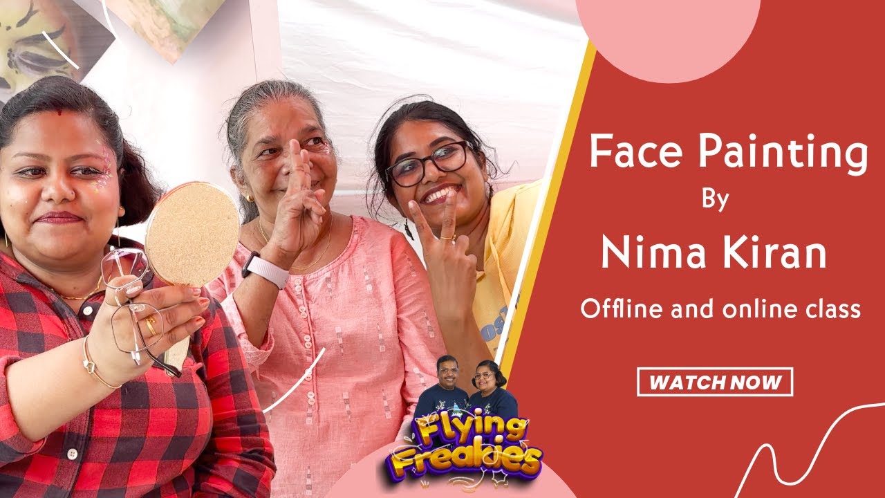 Amazing Face Painting Transformation by Nima Kiran! #artist #art - YouTube