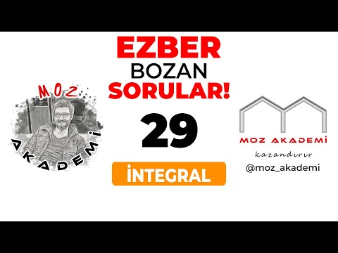 EZBER BOZAN SORULAR! İNTEGRAL     Pdf açıklama kısmında..