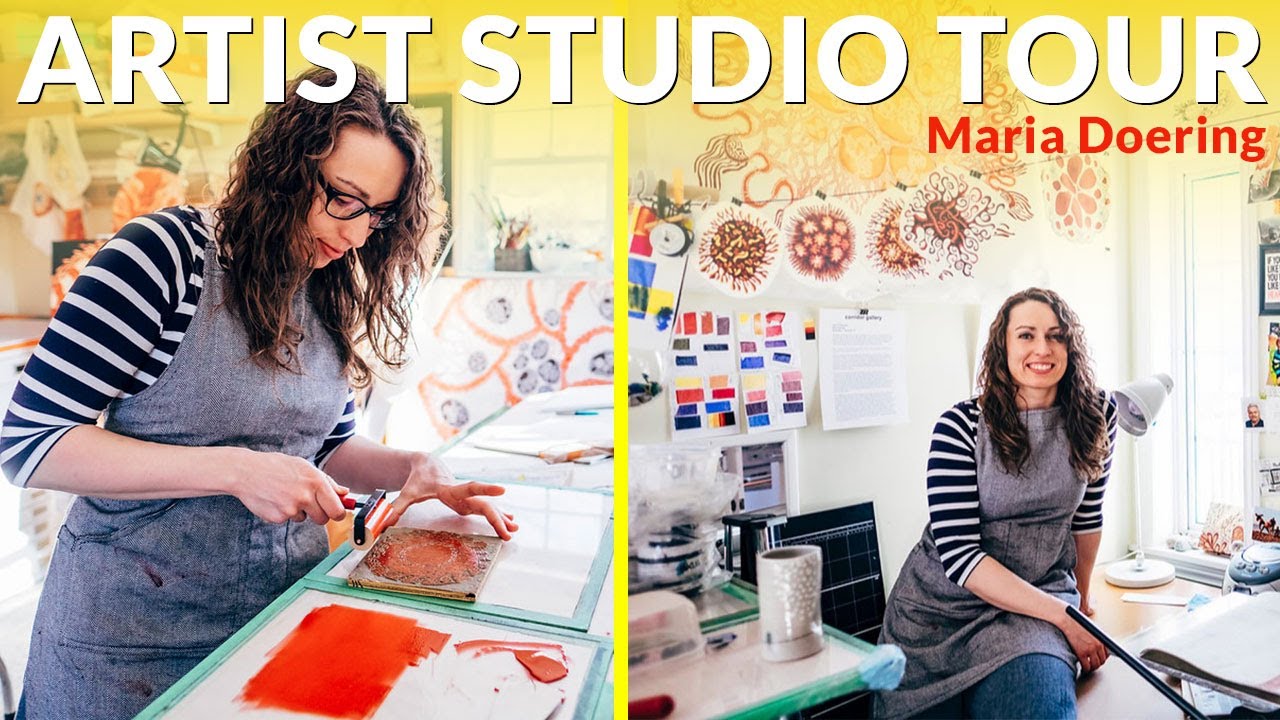 STUDIO TOUR: Maria Doering - YouTube