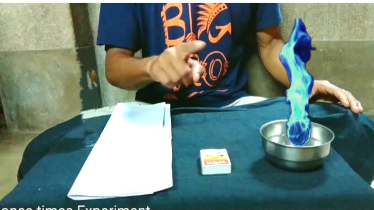 How to make an invisible fire| New experiment 2022 | - YouTube