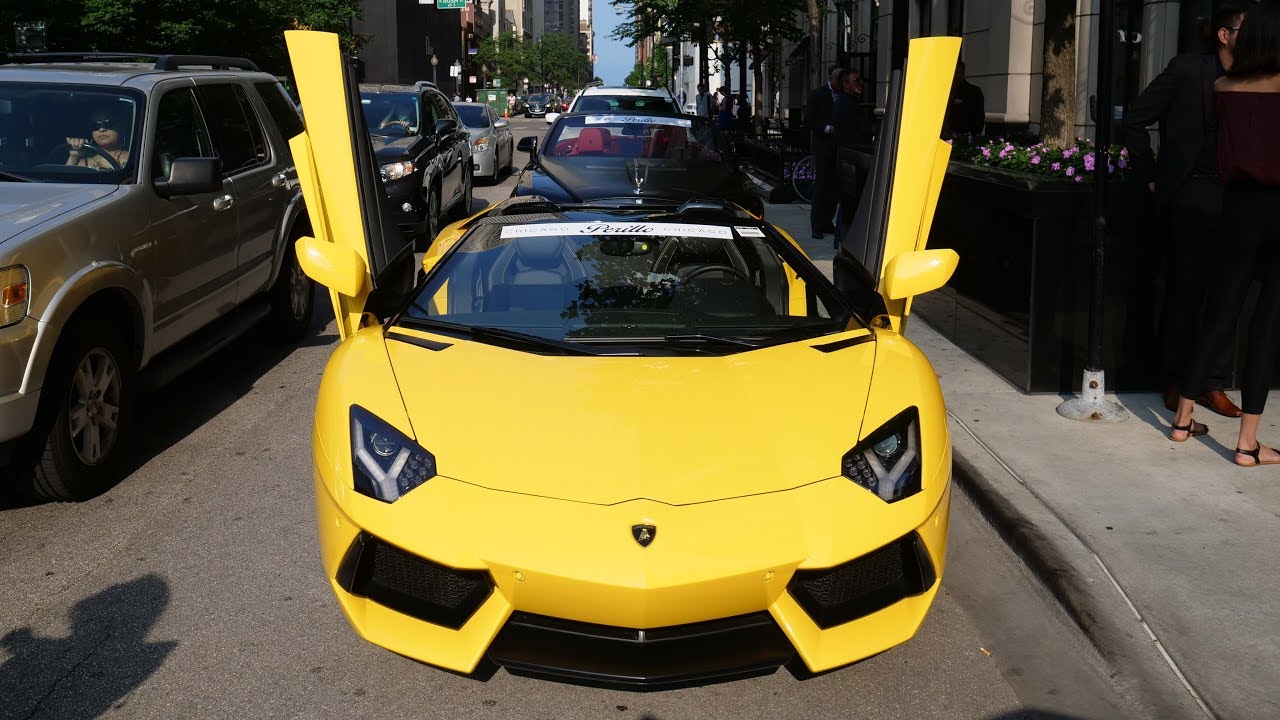 Exotic Sports Car Event and Runway Model Fashion Show in Chicago - YouTube