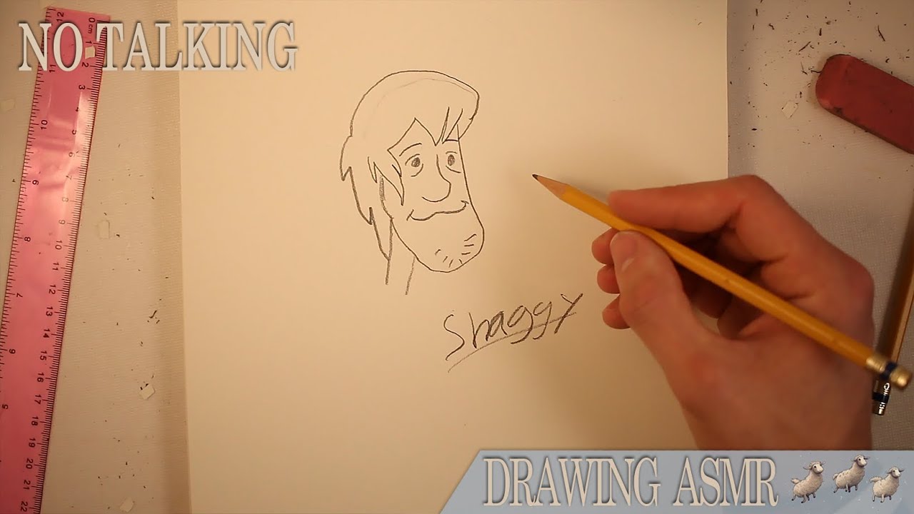 ASMR Writing & Drawing (NO TALKING) - YouTube