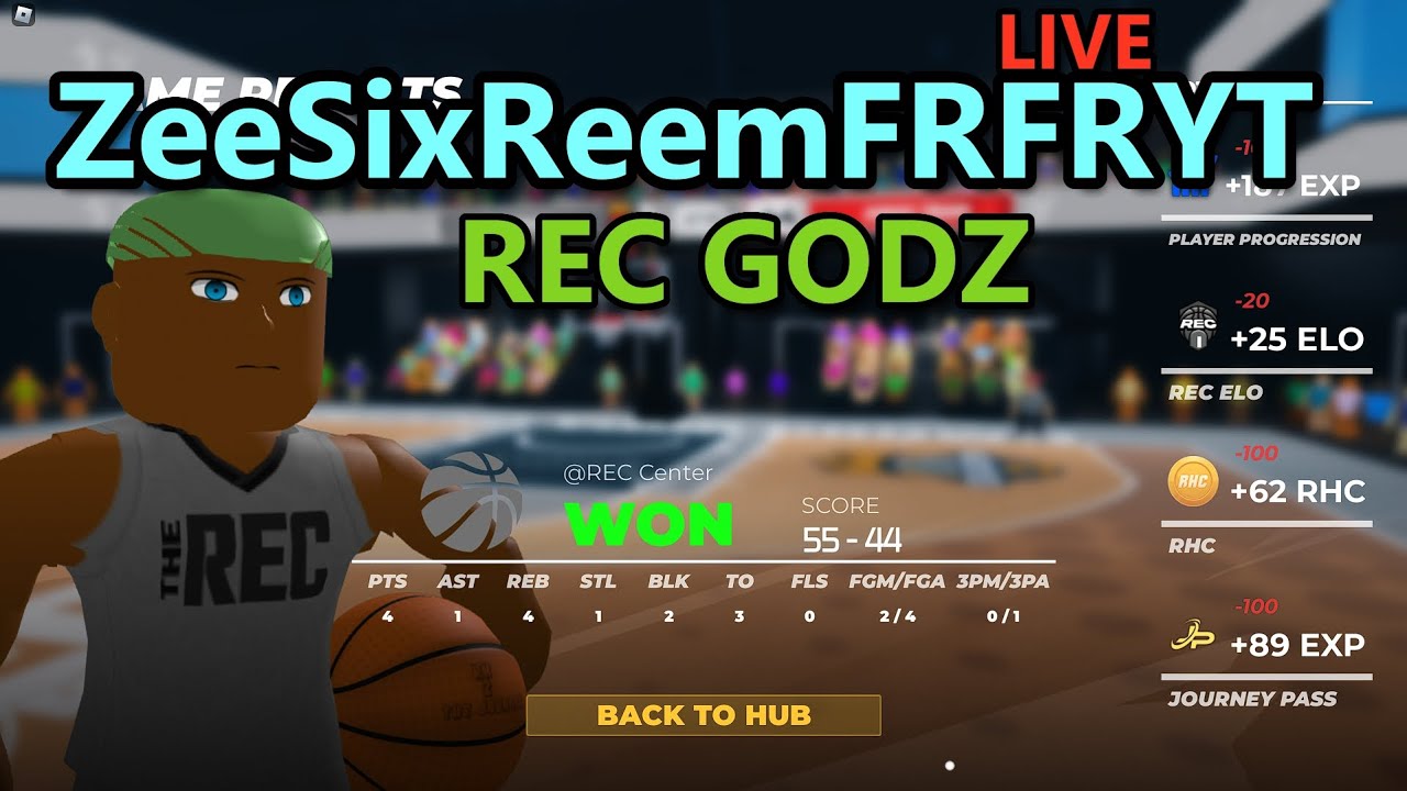rh2 SEASON 3 | Rec Godz | Park Later | 100 - 0 Streak - YouTube