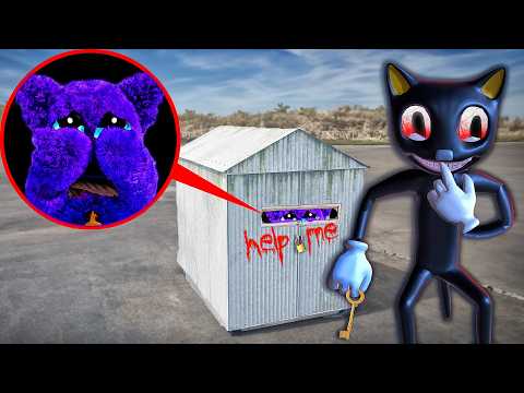 Cartoon Cat attacked Catnap in Real Life - Poppy Playtime SCP