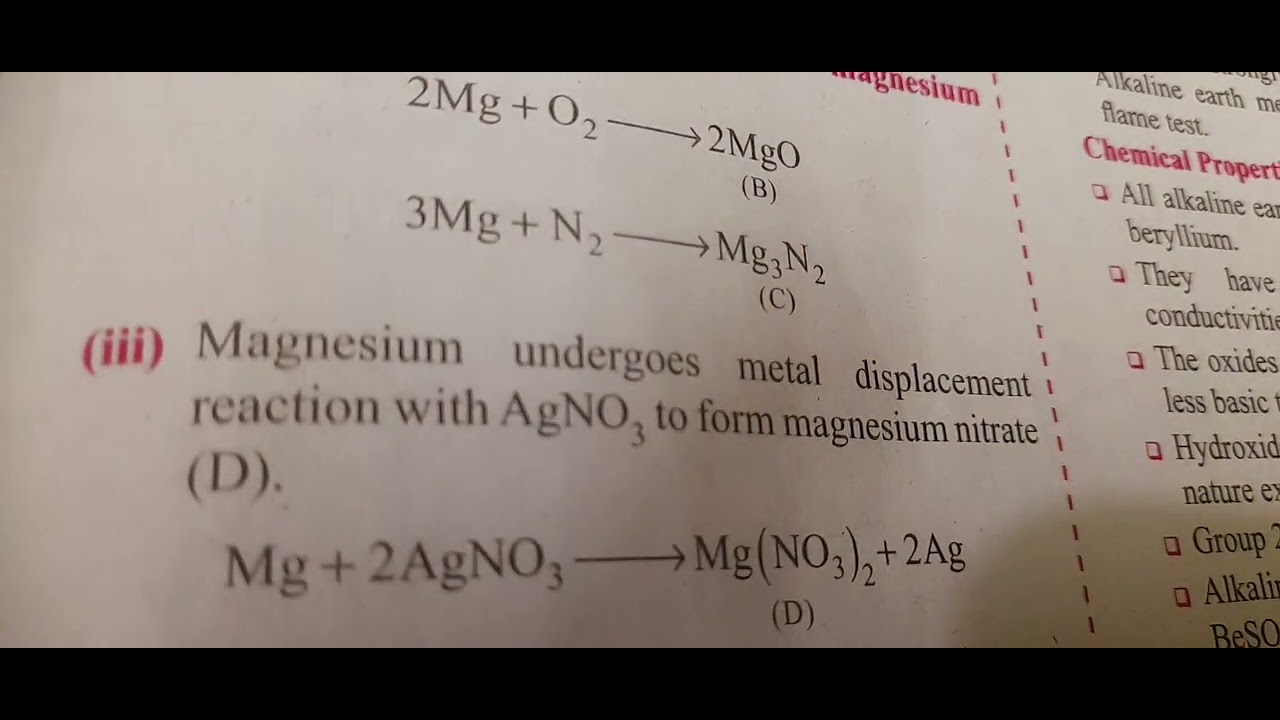 11th chemistry unit 5 book back answers - YouTube