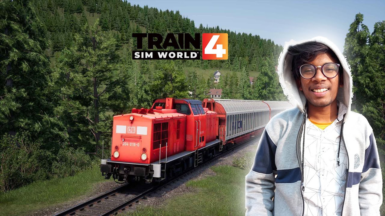 I Drive The Longest Goods Train [ Train Sim World 4 ] - YouTube