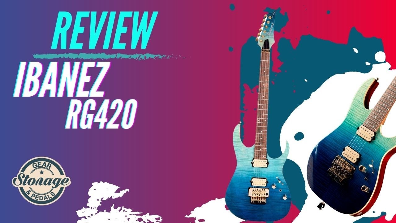 ¡Una guitarra asombrosa! Ibanez RG420 - YouTube