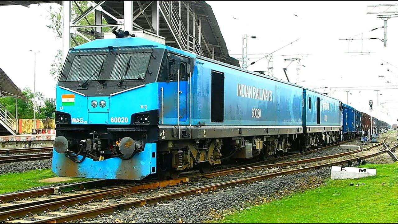Powerful WAG12B Locomotive Acceleration & Honking || Departure of BCNA ...