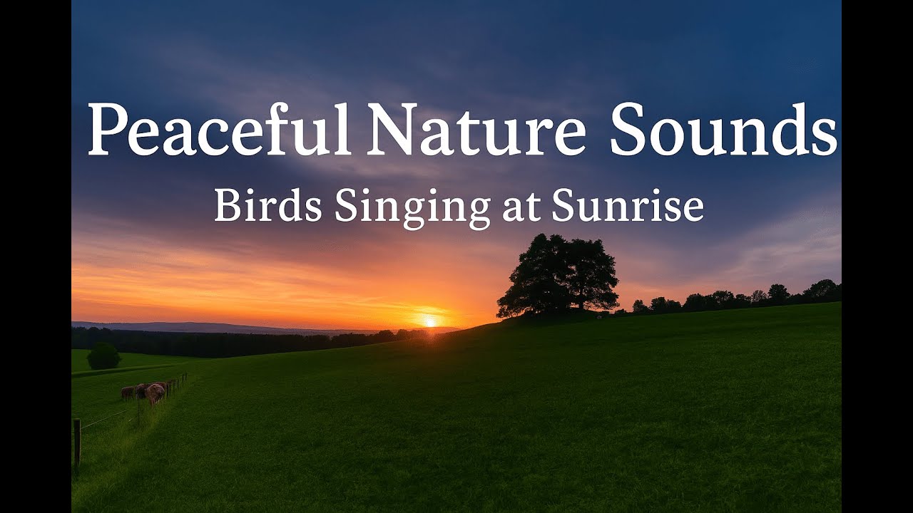 Morning Harmony: Peaceful Sunrise in Nature with Birdsong 🕊️🌳 - YouTube