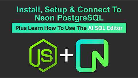 Neon PostgreSQL Database And NodeJS Tutorials - YouTube