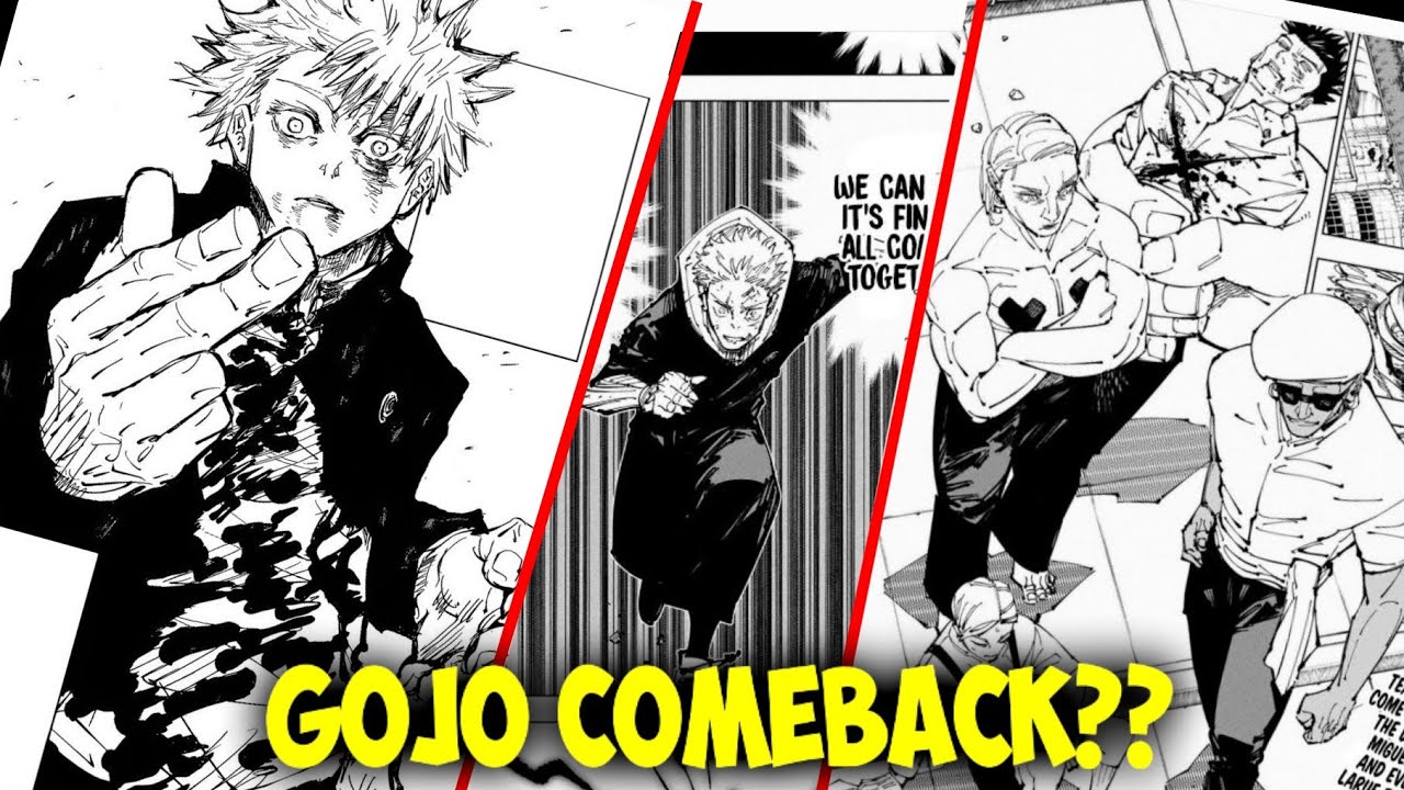 JJK Chapter 255 || GOJO'S COMEBACK ? - YouTube