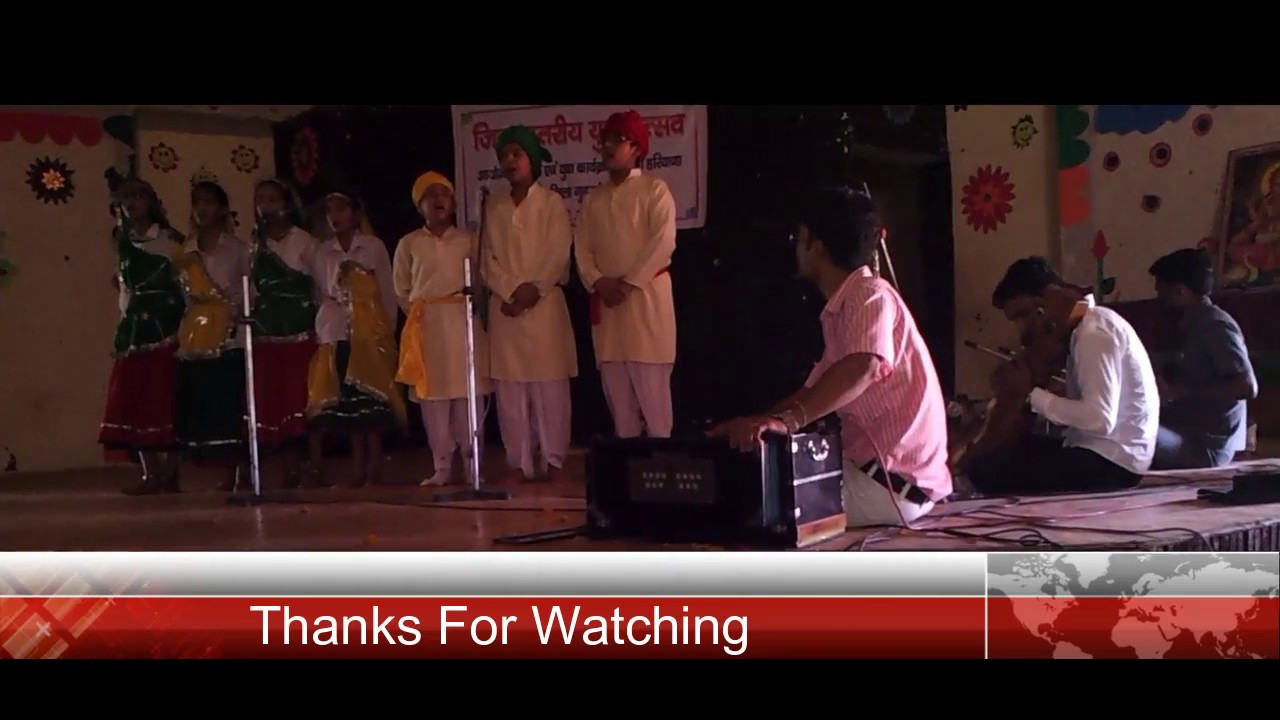 Haryanvi Folk Song For Competition || Des Haryana Se With lyrics - YouTube