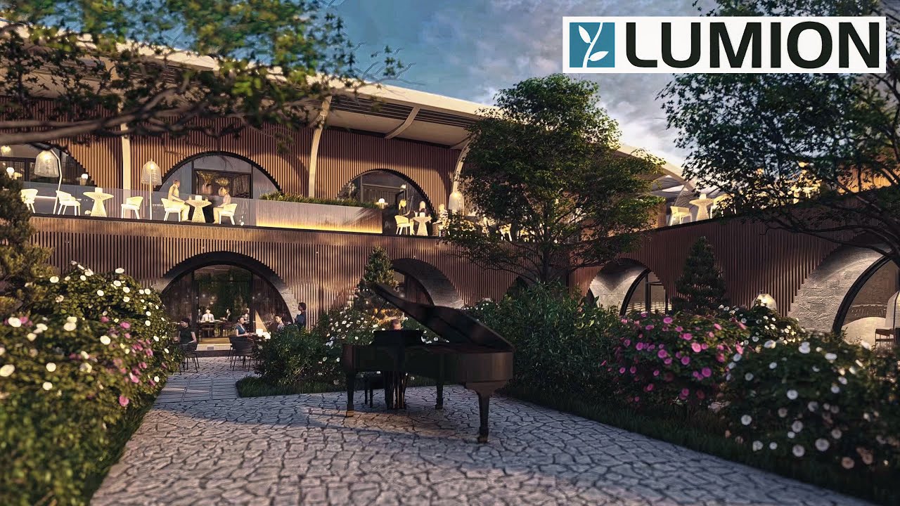 Restaurant 3D Animation in Lumion | Citylab - YouTube