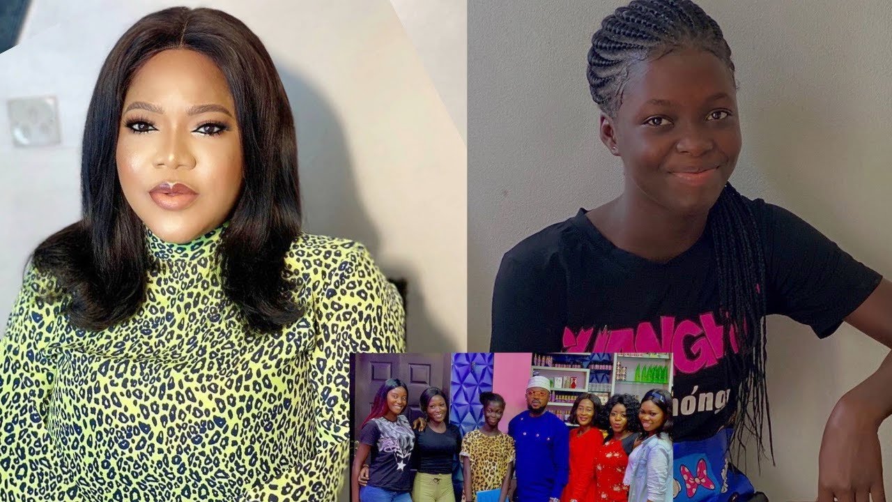 Toyin Abraham Step-Daughter Proudly Show-off Her Mother And Grateful ...